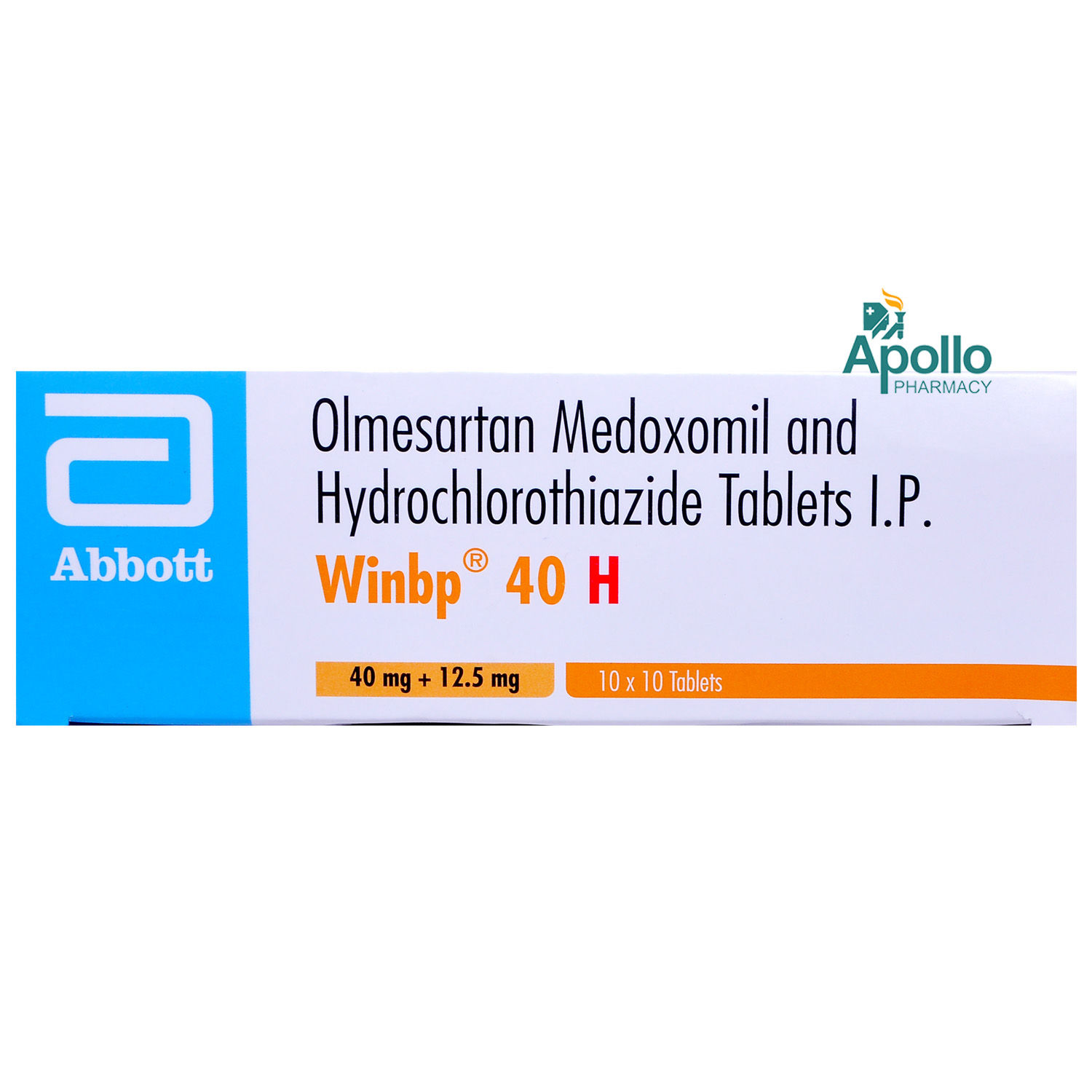 Winbp 40 H Tablet 10's Price, Uses, Side Effects, Composition - Apollo ...