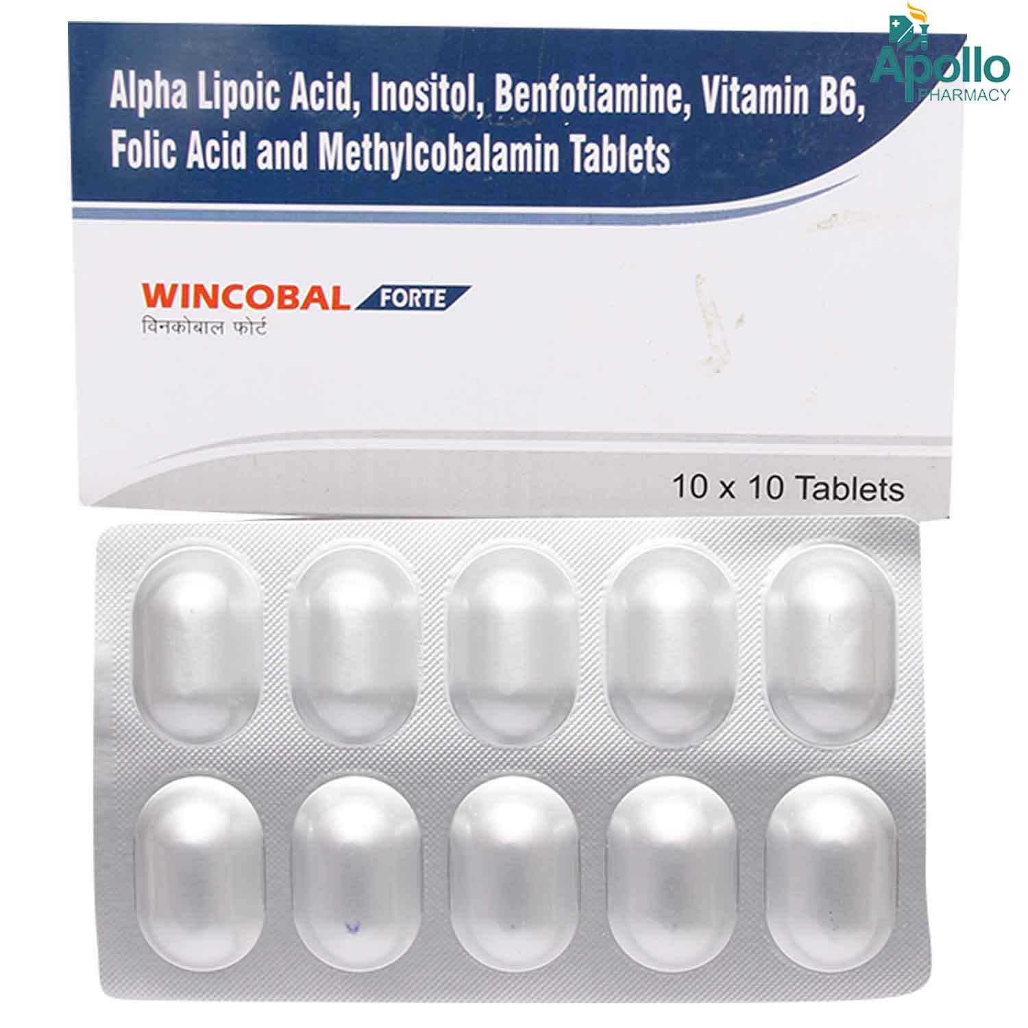 WINCOBAL FORTE CAPSULE 10'S Price, Uses, Side Effects, Composition ...