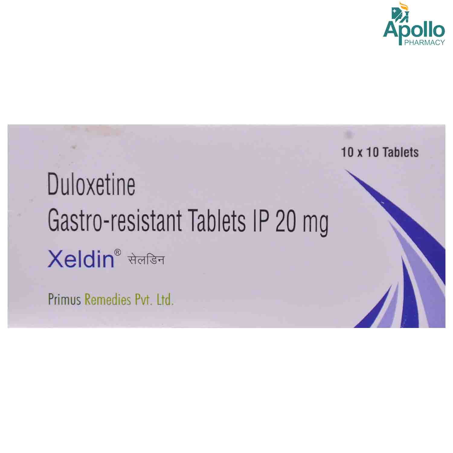 XELDIN 20MG TABLET Price, Uses, Side Effects, Composition - Apollo Pharmacy