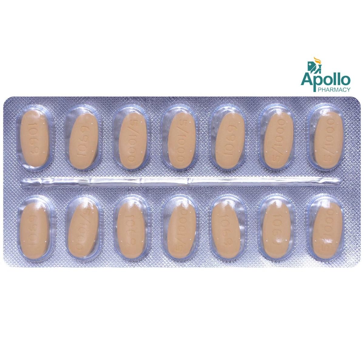 Xigduo 5 mg/1000 mg Tablet 14's Price, Uses, Side Effects, Composition ...