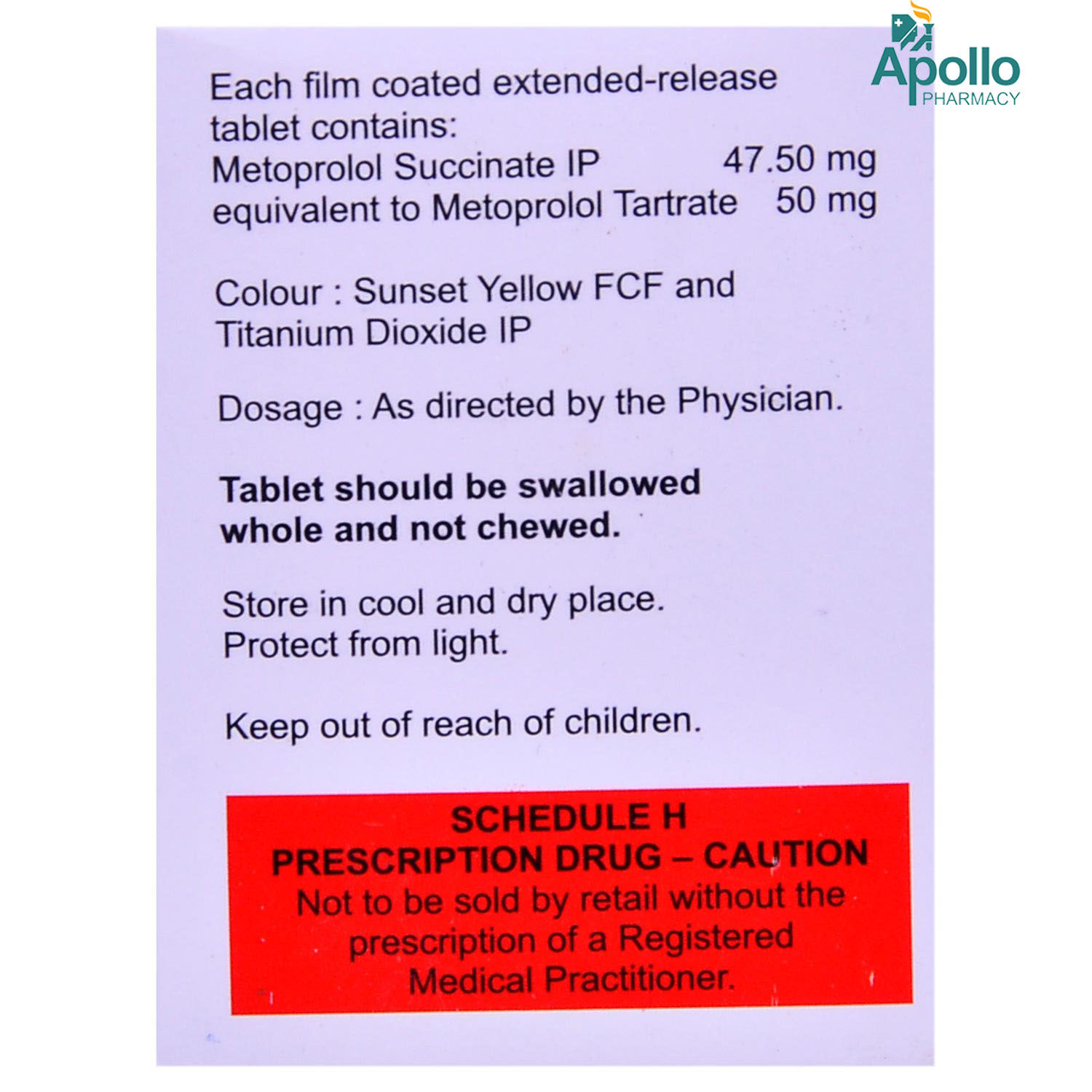 XM BETA 50MG TABLET Price, Uses, Side Effects, Composition - Apollo ...