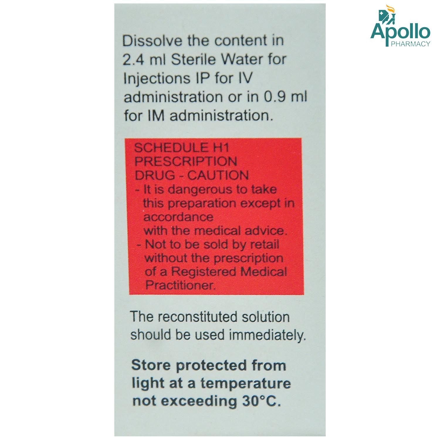 XONE 250MG INJECTION VIAL Price, Uses, Side Effects, Composition ...
