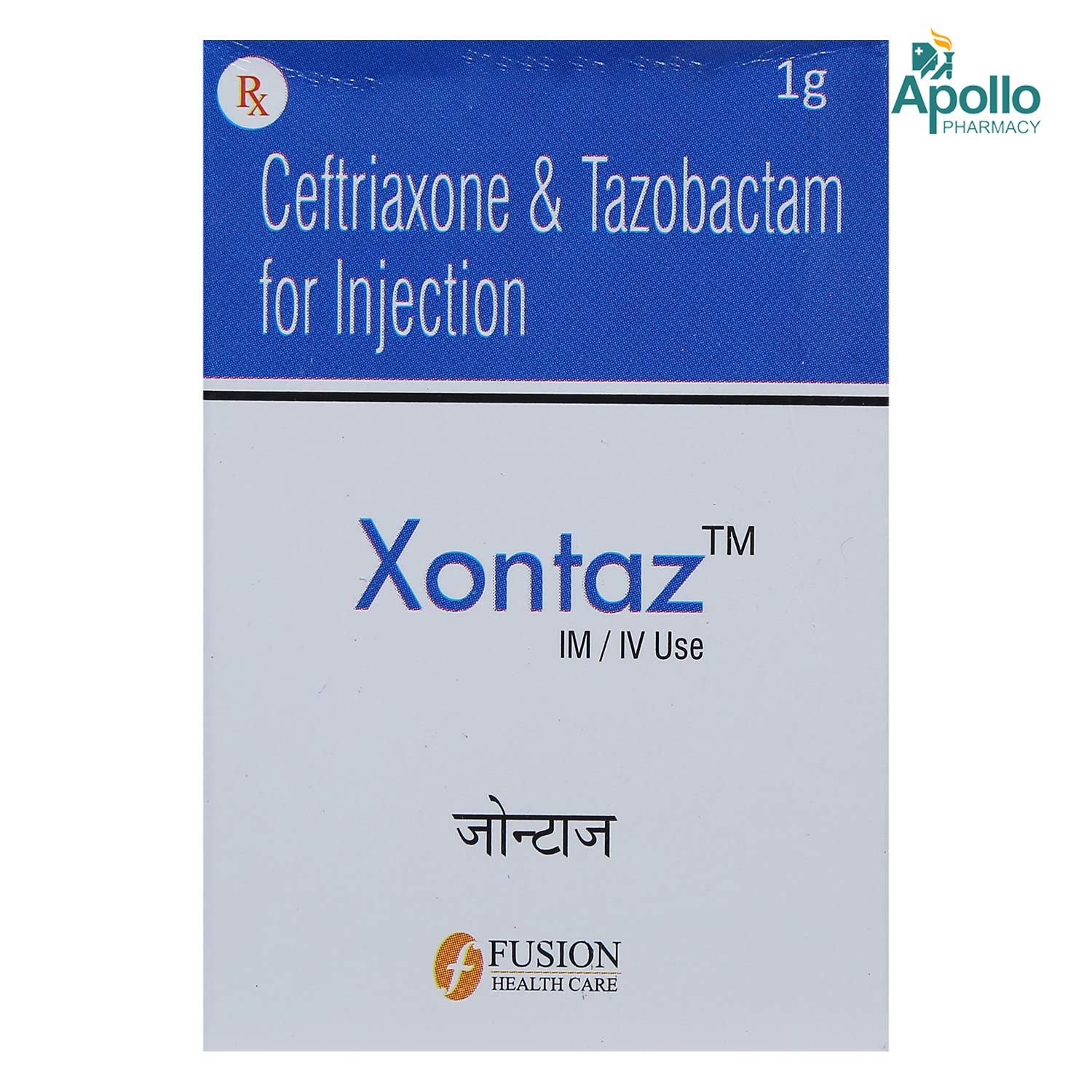 XONTAZ INJECTION 1GM Price, Uses, Side Effects, Composition - Apollo ...