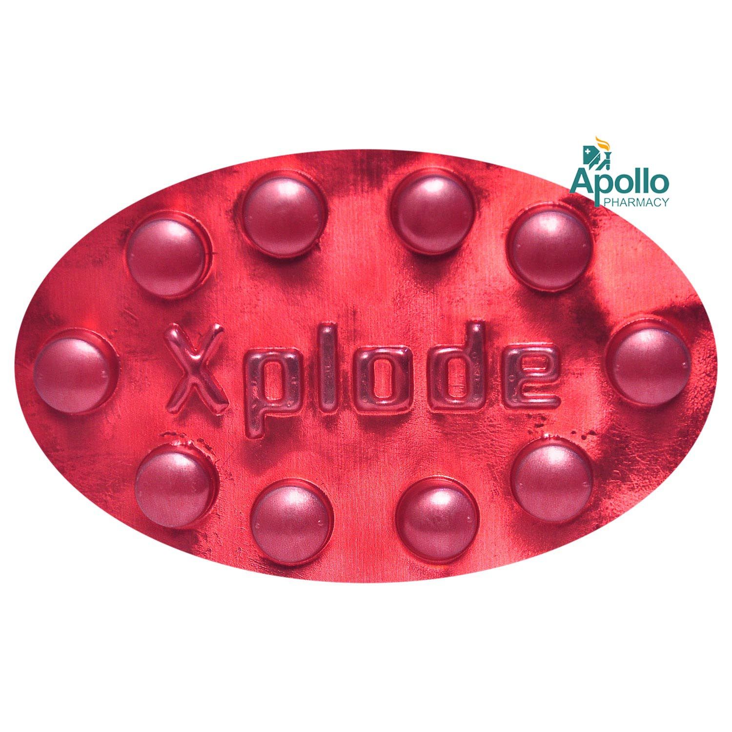Xplode Tablet 10's Price, Uses, Side Effects, Composition - Apollo Pharmacy