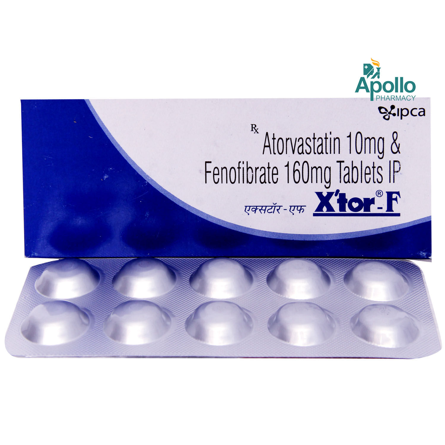Xtor-F Tablet 10's Price, Uses, Side Effects, Composition - Apollo Pharmacy