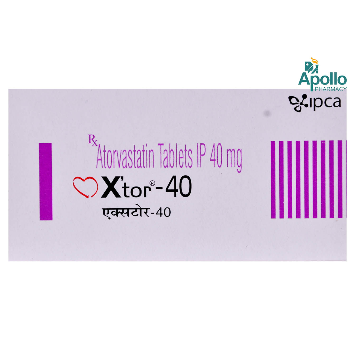 Xtor 40 Tablet 10's Price, Uses, Side Effects, Composition - Apollo ...