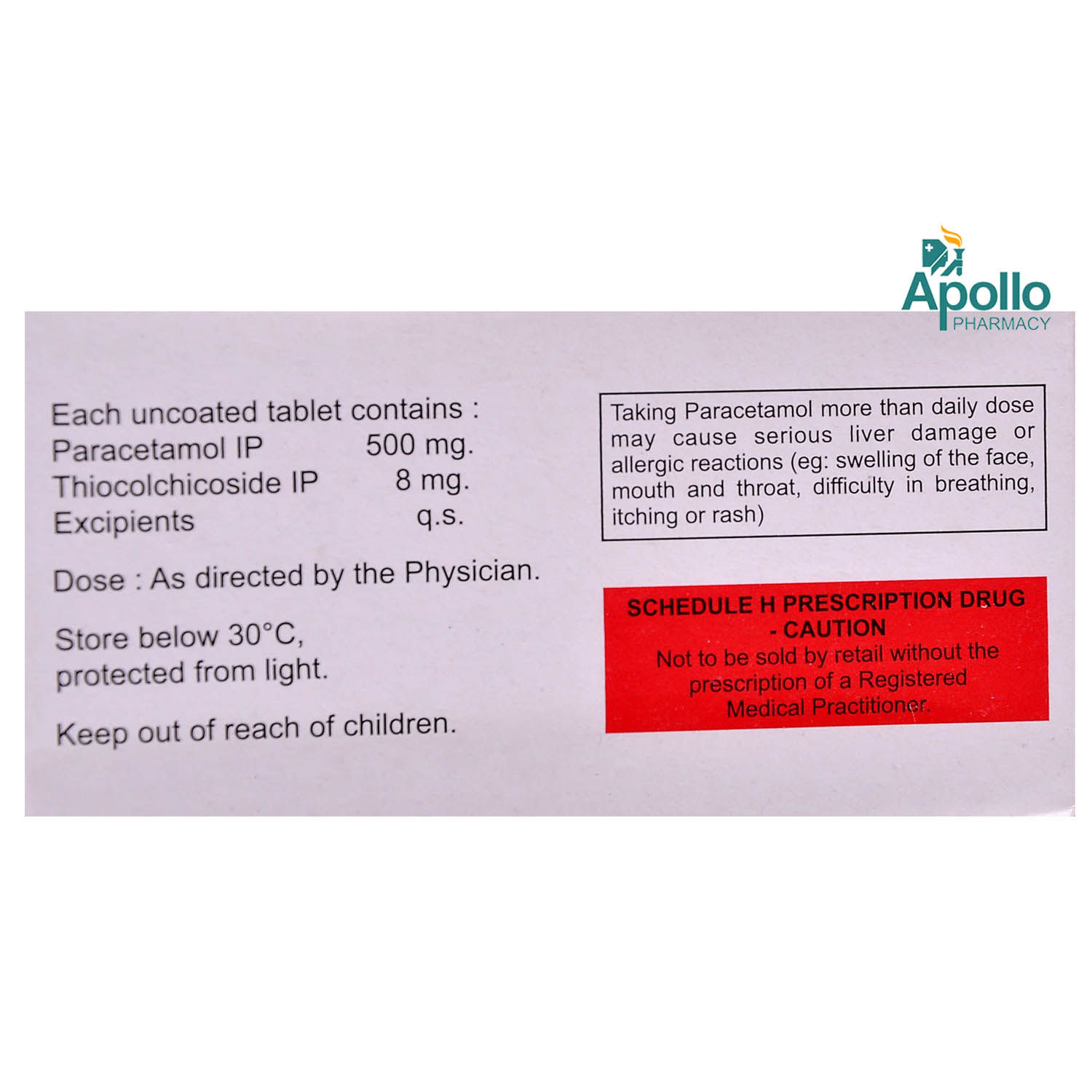 XYKAA MR 8MG TABLET Price, Uses, Side Effects, Composition - Apollo ...