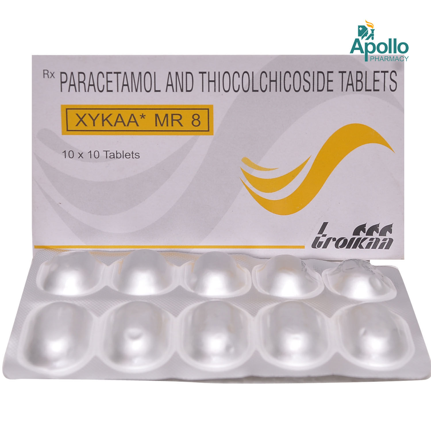 XYKAA MR 8MG TABLET Price, Uses, Side Effects, Composition - Apollo ...