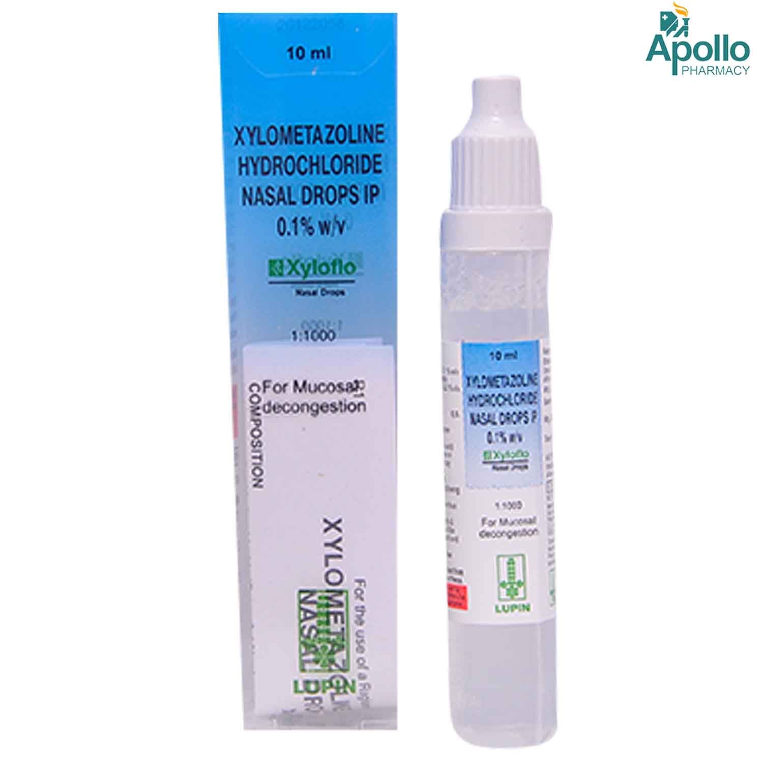Xyloflo Nasal Drops 10 ml Price, Uses, Side Effects, Composition ...