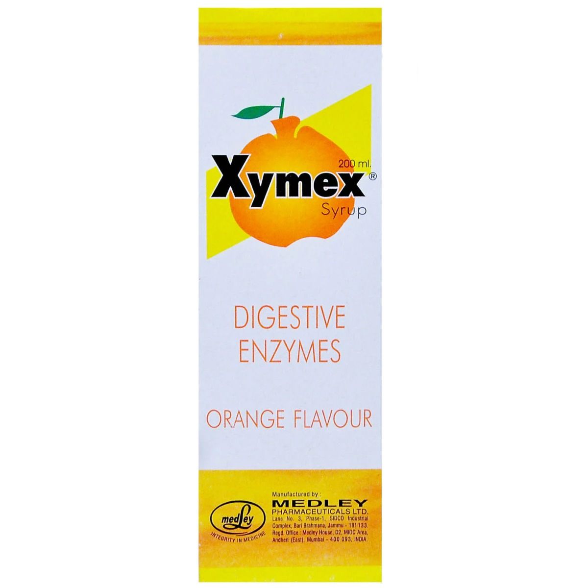 Xymex Orange Syrup 200 ml Price, Uses, Side Effects, Composition ...