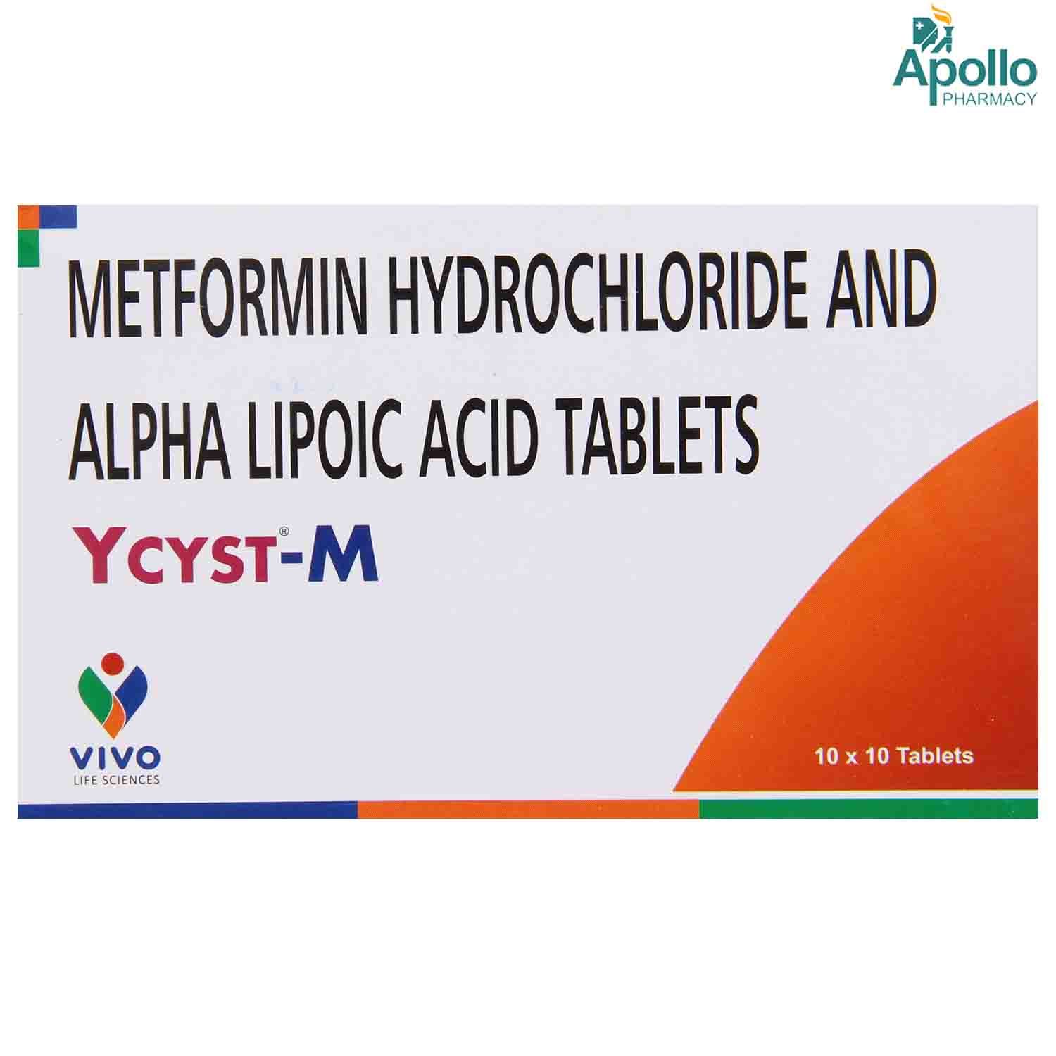 Ycyst-M Tablet 10's Price, Uses, Side Effects, Composition - Apollo ...