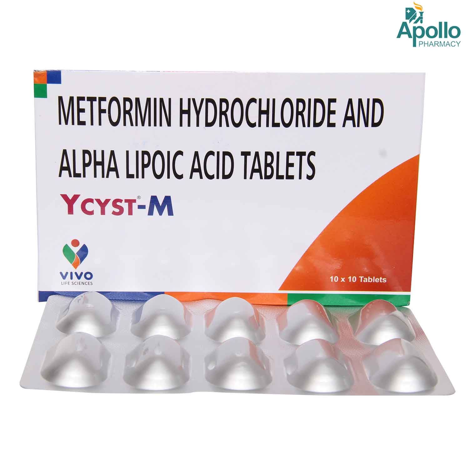 Ycyst-M Tablet 10's Price, Uses, Side Effects, Composition - Apollo ...