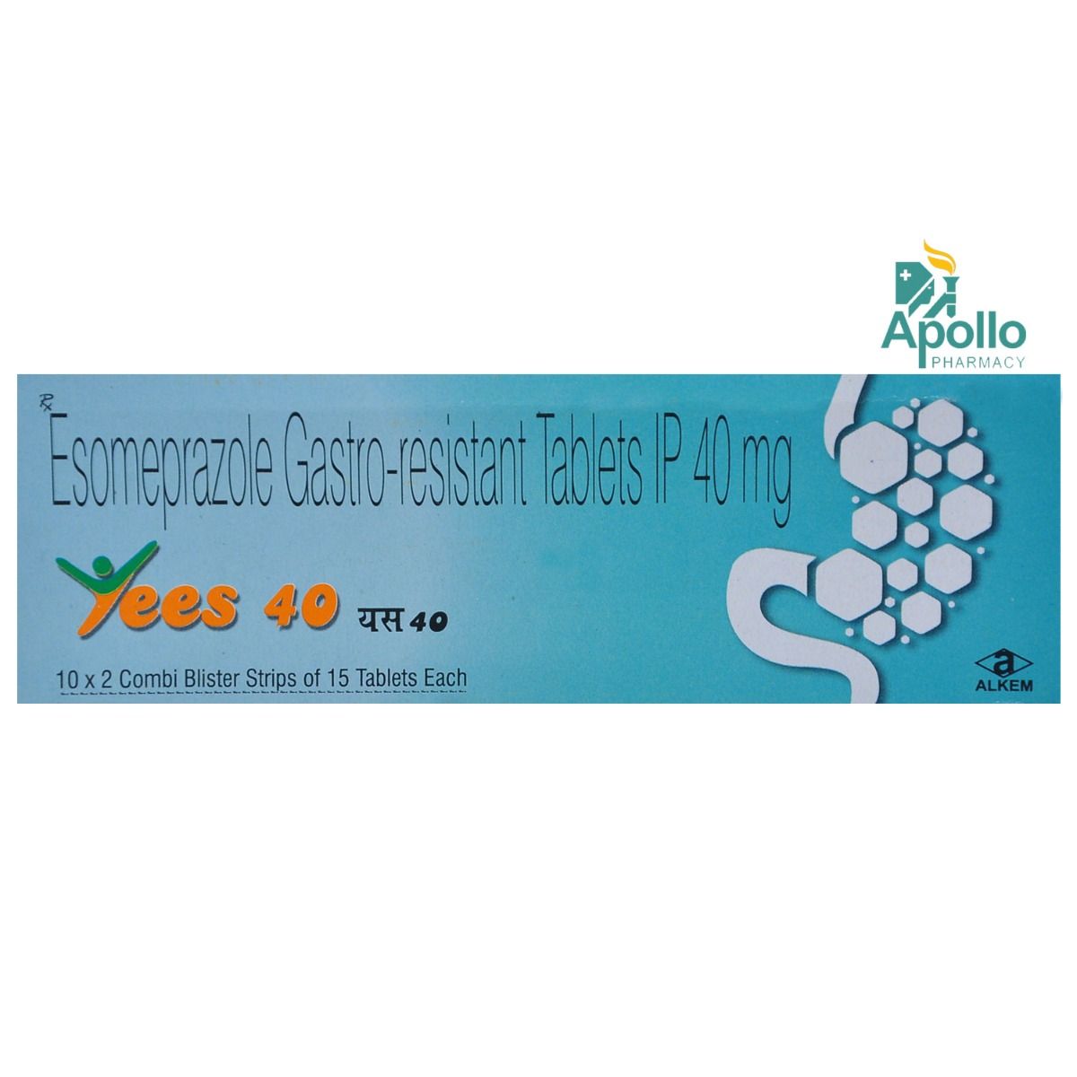Yees 40 Tablet 15's Price, Uses, Side Effects, Composition - Apollo ...