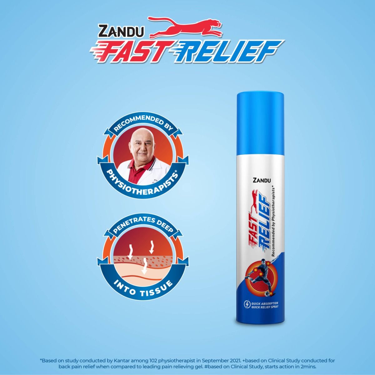 Zandu Fast Relief Spray, 40 ml Price, Uses, Side Effects, Composition ...