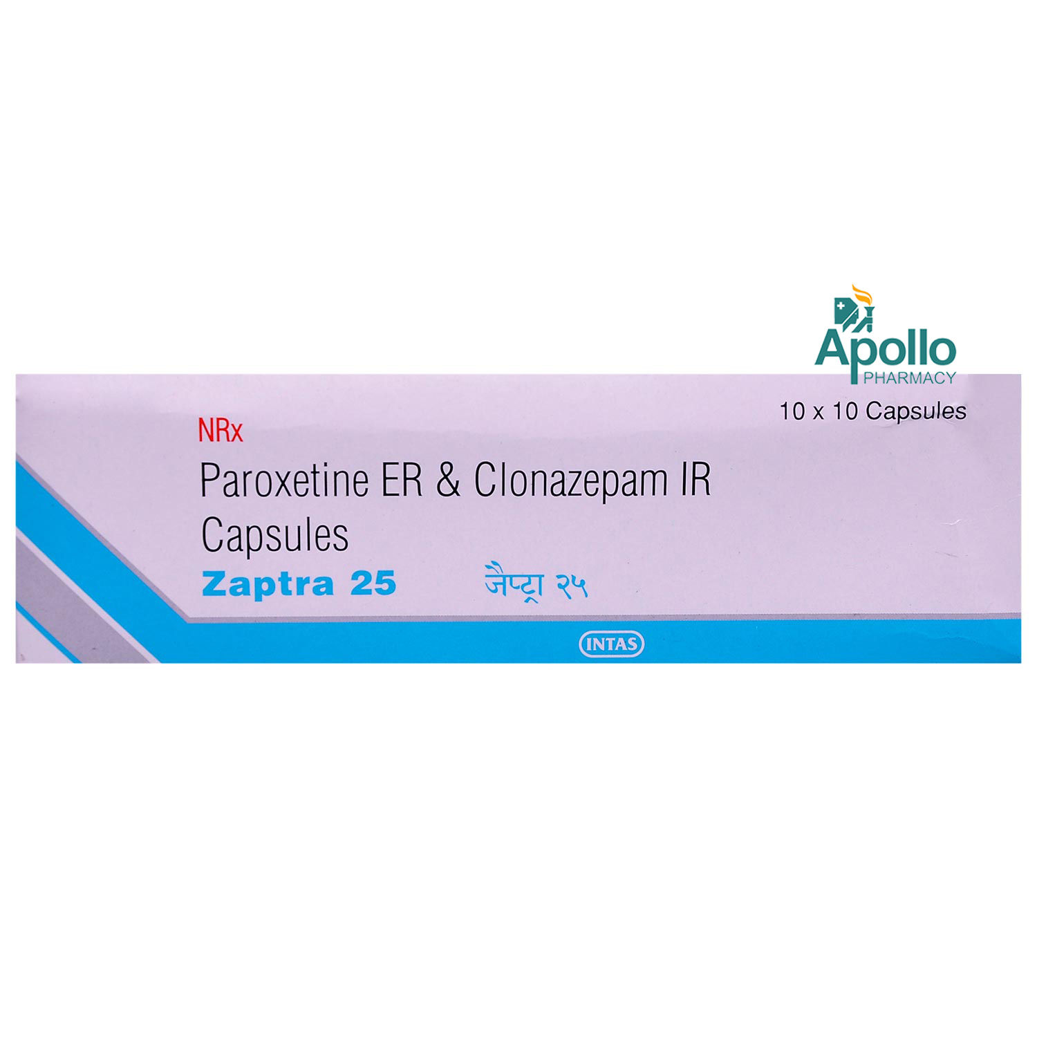 Zaptra 25 Capsule 10's Price, Uses, Side Effects, Composition - Apollo ...