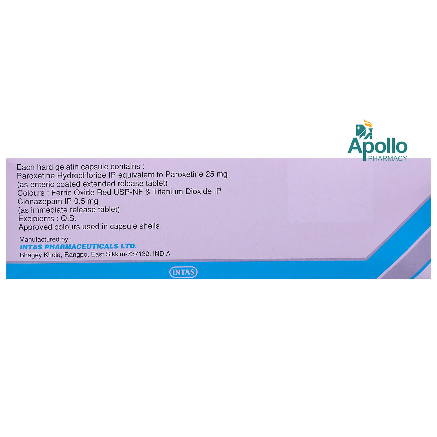Zaptra 25 Capsule 10's Price, Uses, Side Effects, Composition - Apollo ...