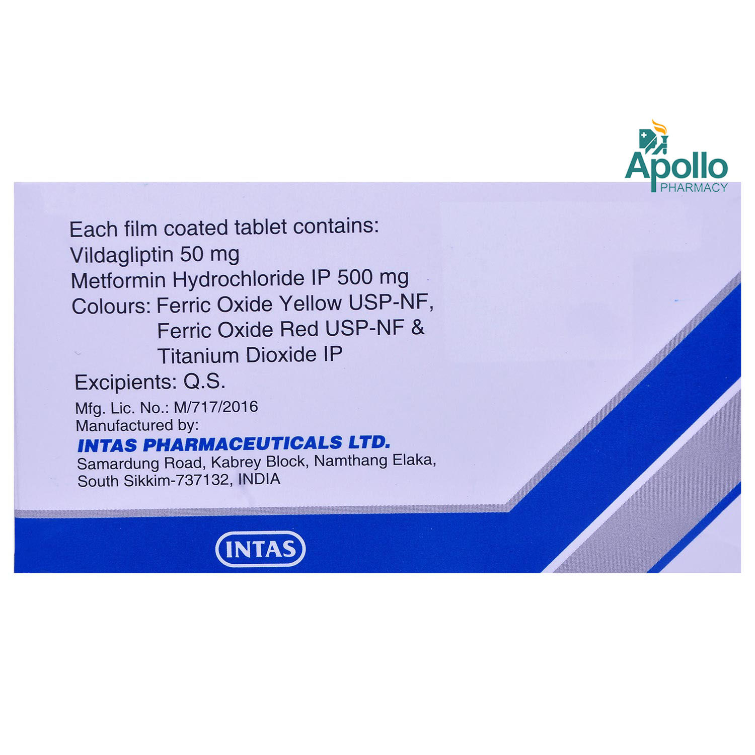 Zavamet 50/500 Tablet 10's Price, Uses, Side Effects, Composition ...