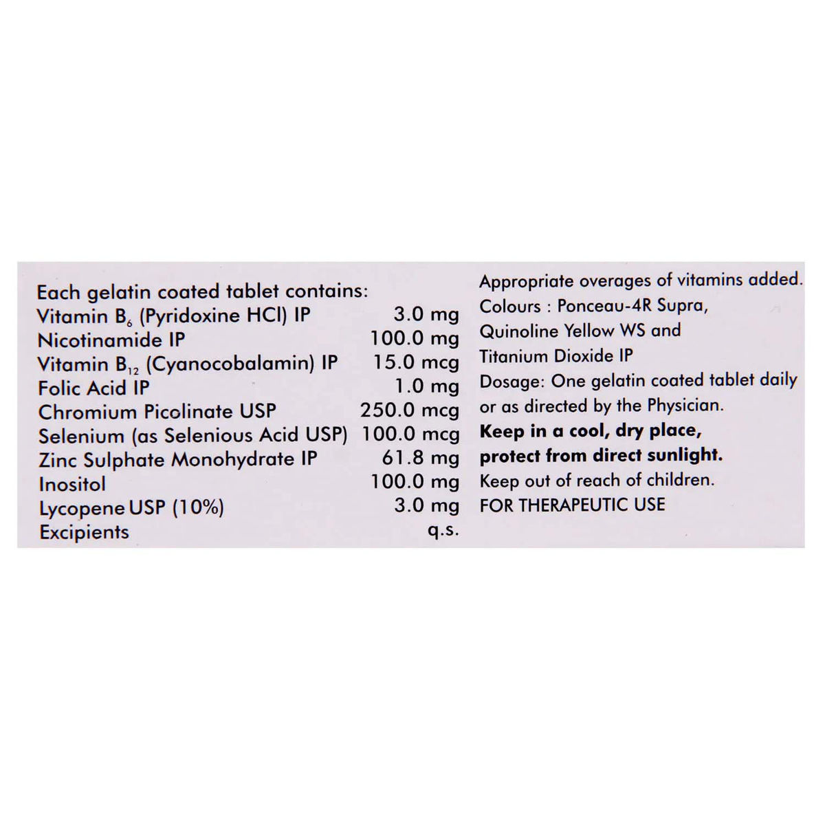 Z & B Capsule 10's Price, Uses, Side Effects, Composition - Apollo Pharmacy