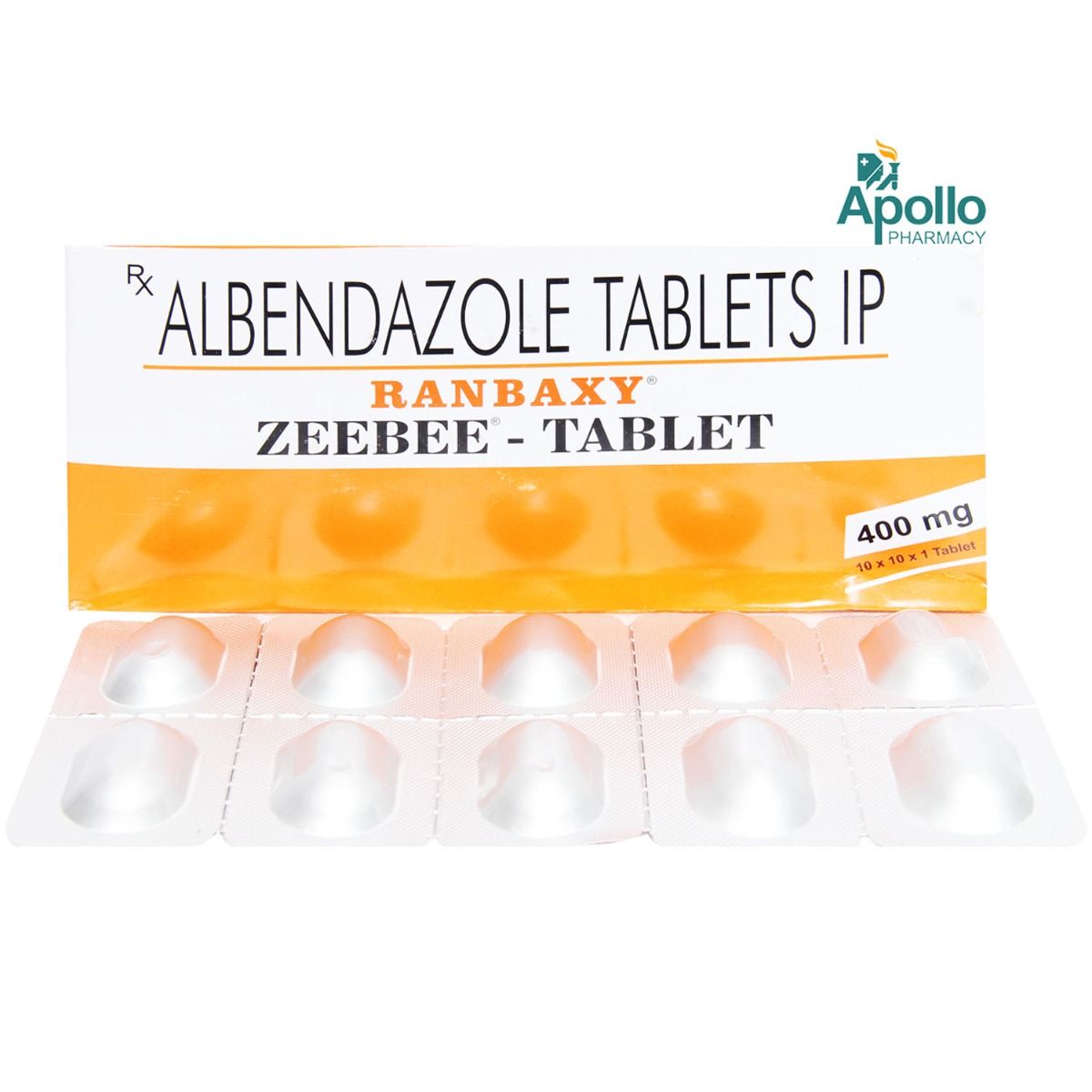 Zeebee 400 Tablet 10's Price, Uses, Side Effects, Composition - Apollo ...