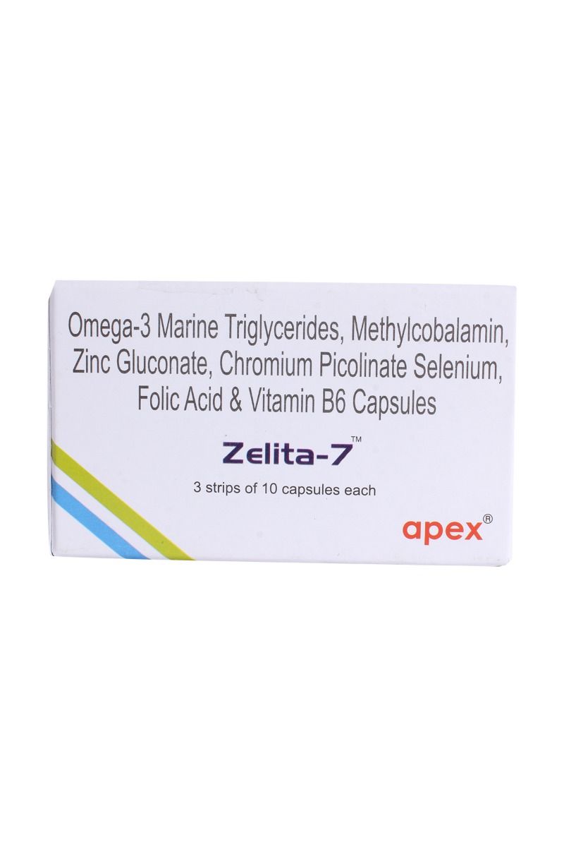 Zelita 7 Soft Gelatin Capsule 10's Price, Uses, Side Effects ...