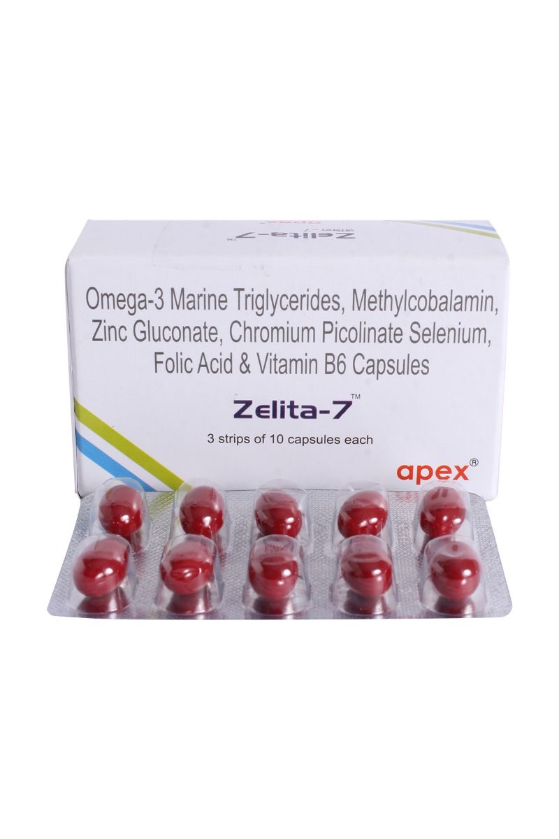 Zelita 7 Soft Gelatin Capsule 10's Price, Uses, Side Effects ...