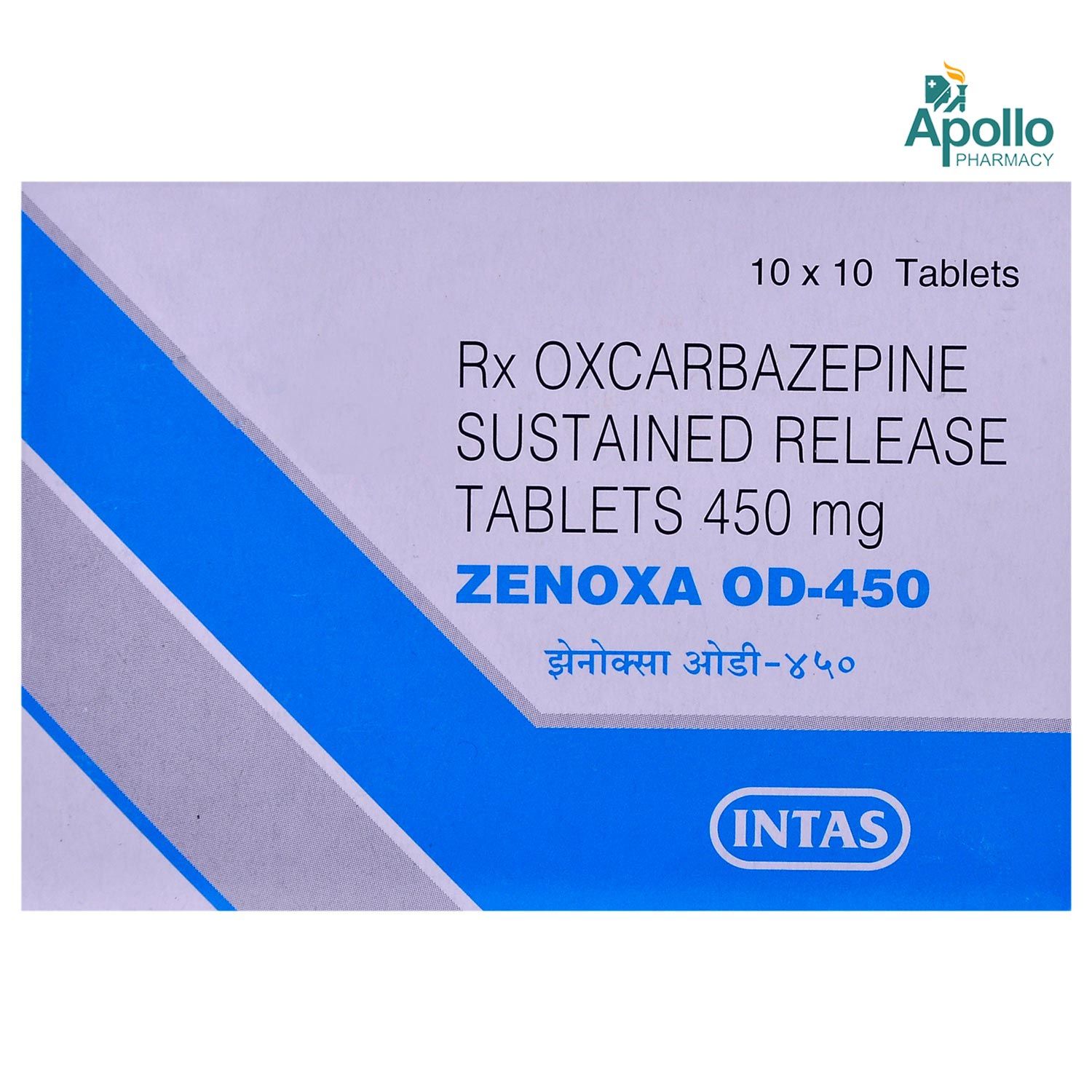 Zenoxa OD-450 Tablet 10's Price, Uses, Side Effects, Composition ...