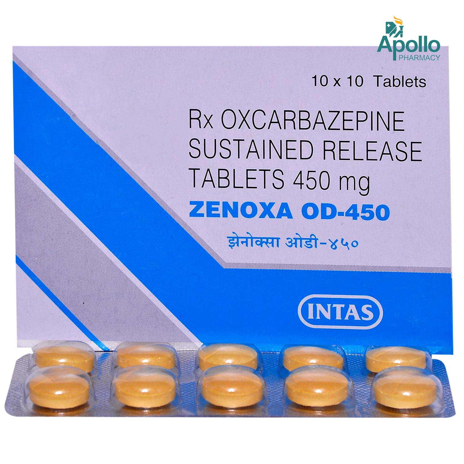 Zenoxa OD-450 Tablet 10's Price, Uses, Side Effects, Composition ...