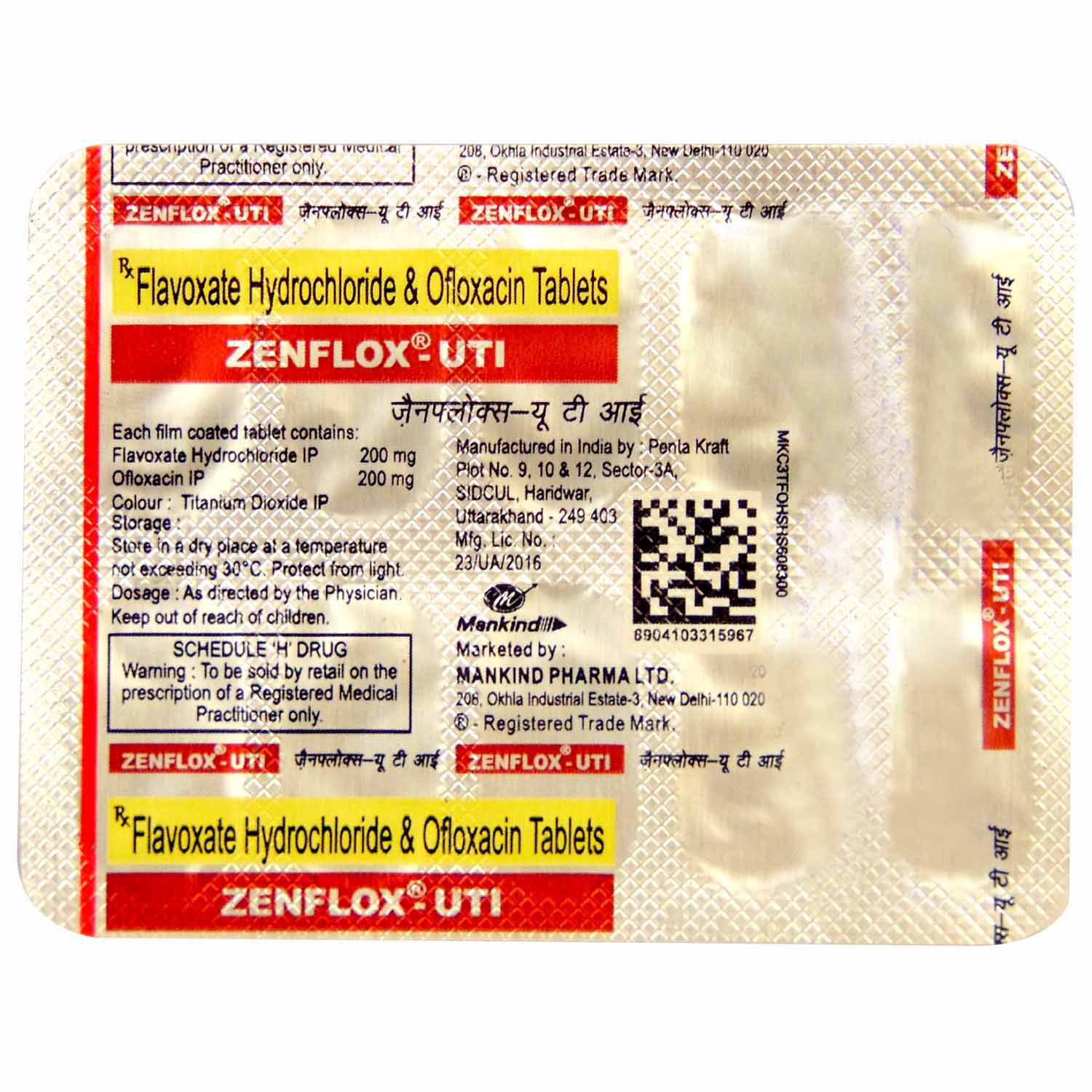 Zenflox-UTI Tablet 10's Price, Uses, Side Effects, Composition - Apollo ...