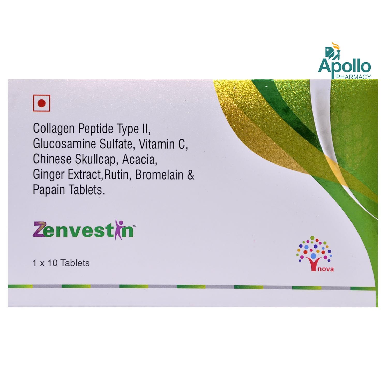 Zenvestin Tablet 10's Price, Uses, Side Effects, Composition - Apollo ...