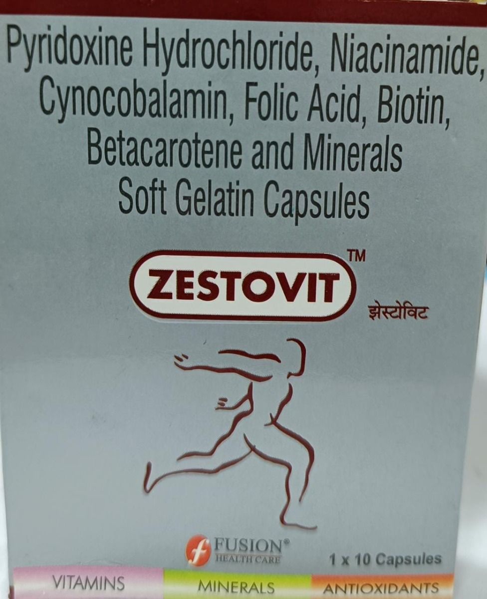 Zestovit Capsule 10's Price, Uses, Side Effects, Composition - Apollo ...