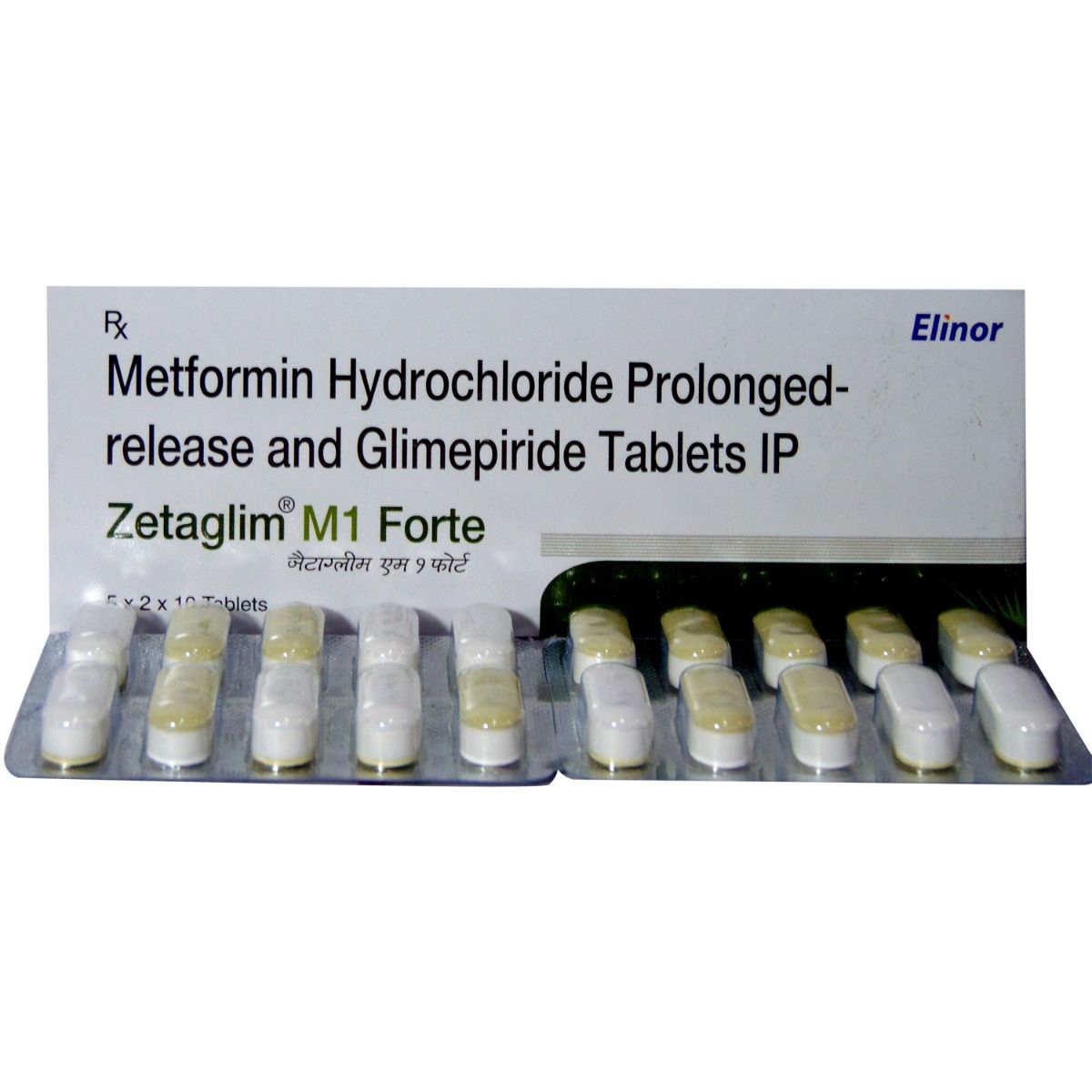 ZETAGLIM M 1MG FORTE TABLET Price, Uses, Side Effects, Composition ...