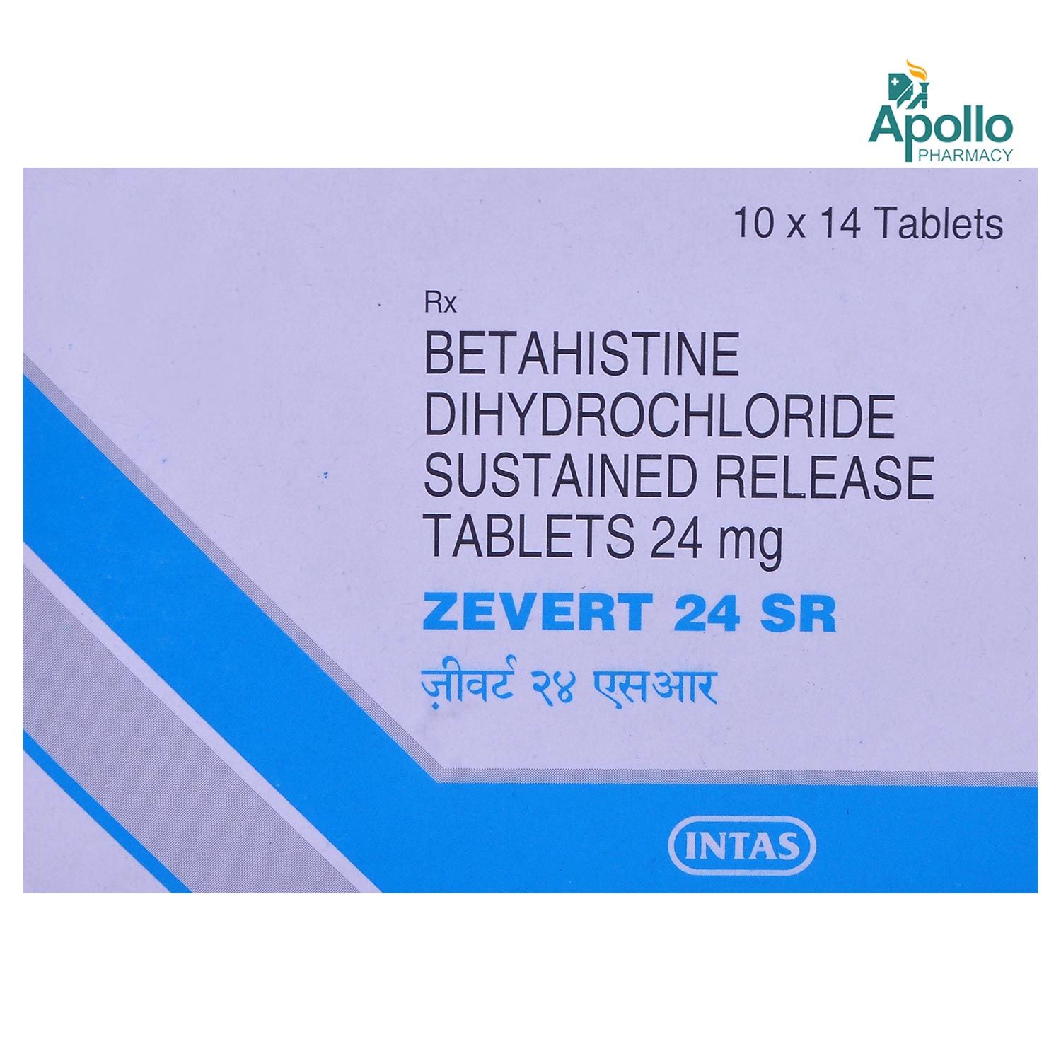 ZEVERT SR 24MG TABLET Price, Uses, Side Effects, Composition - Apollo ...