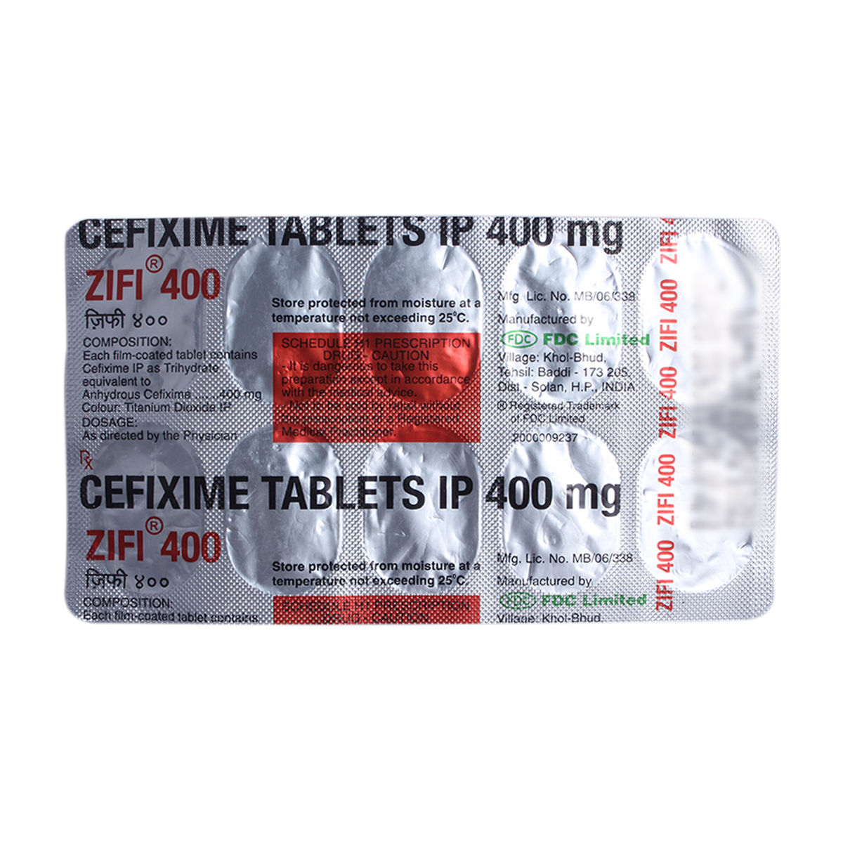 Zifi 400mg Tablet 10's Price, Uses, Side Effects, Composition - Apollo ...