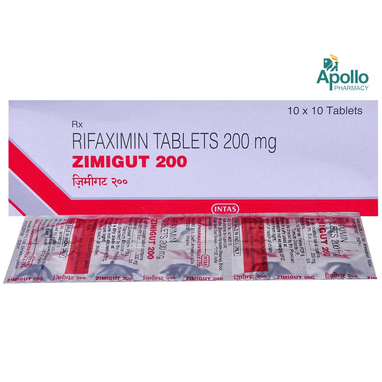 Zimigut 200 Tablet 10's Price, Uses, Side Effects, Composition - Apollo ...