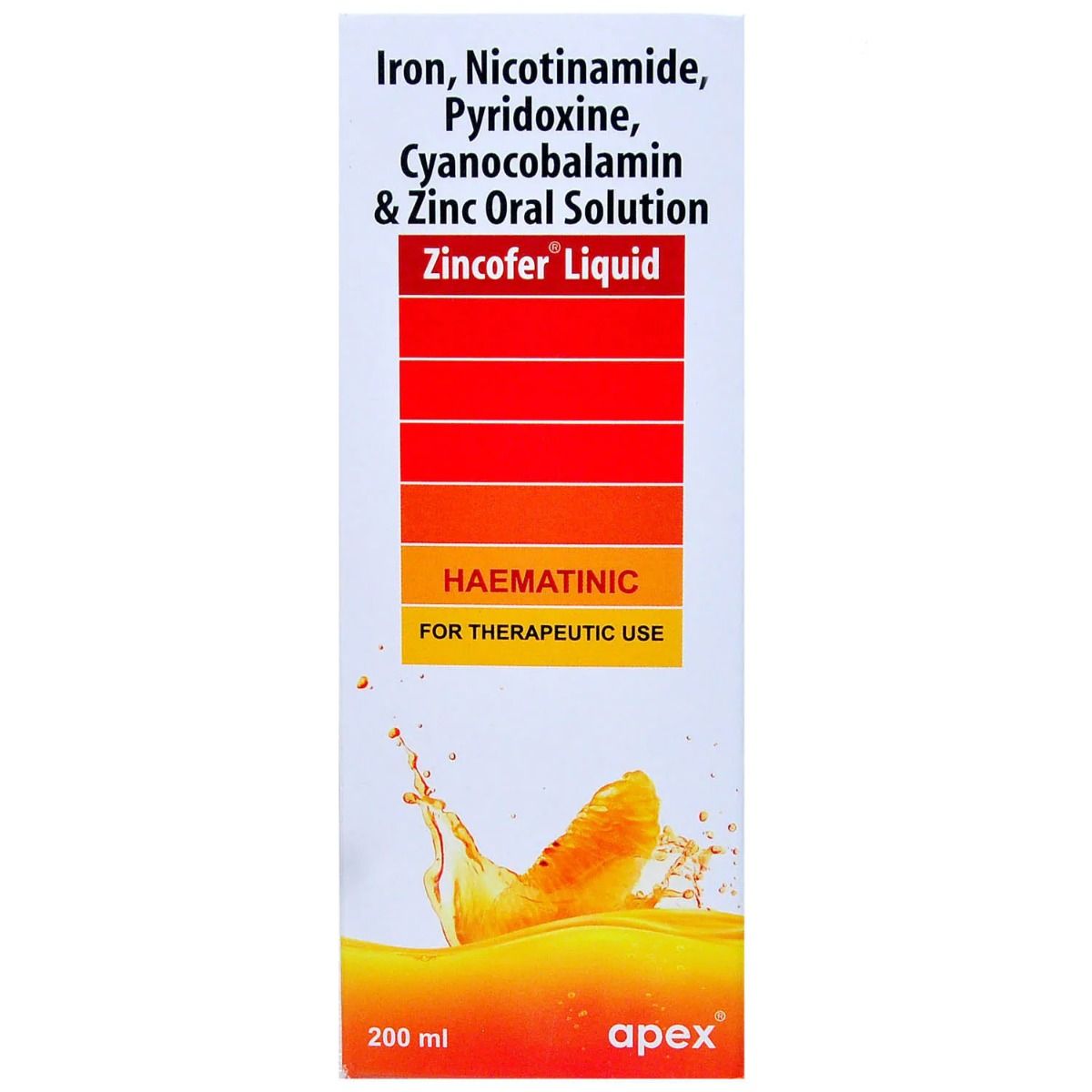 Zincofer Syrup 200 ml Price, Uses, Side Effects, Composition - Apollo ...