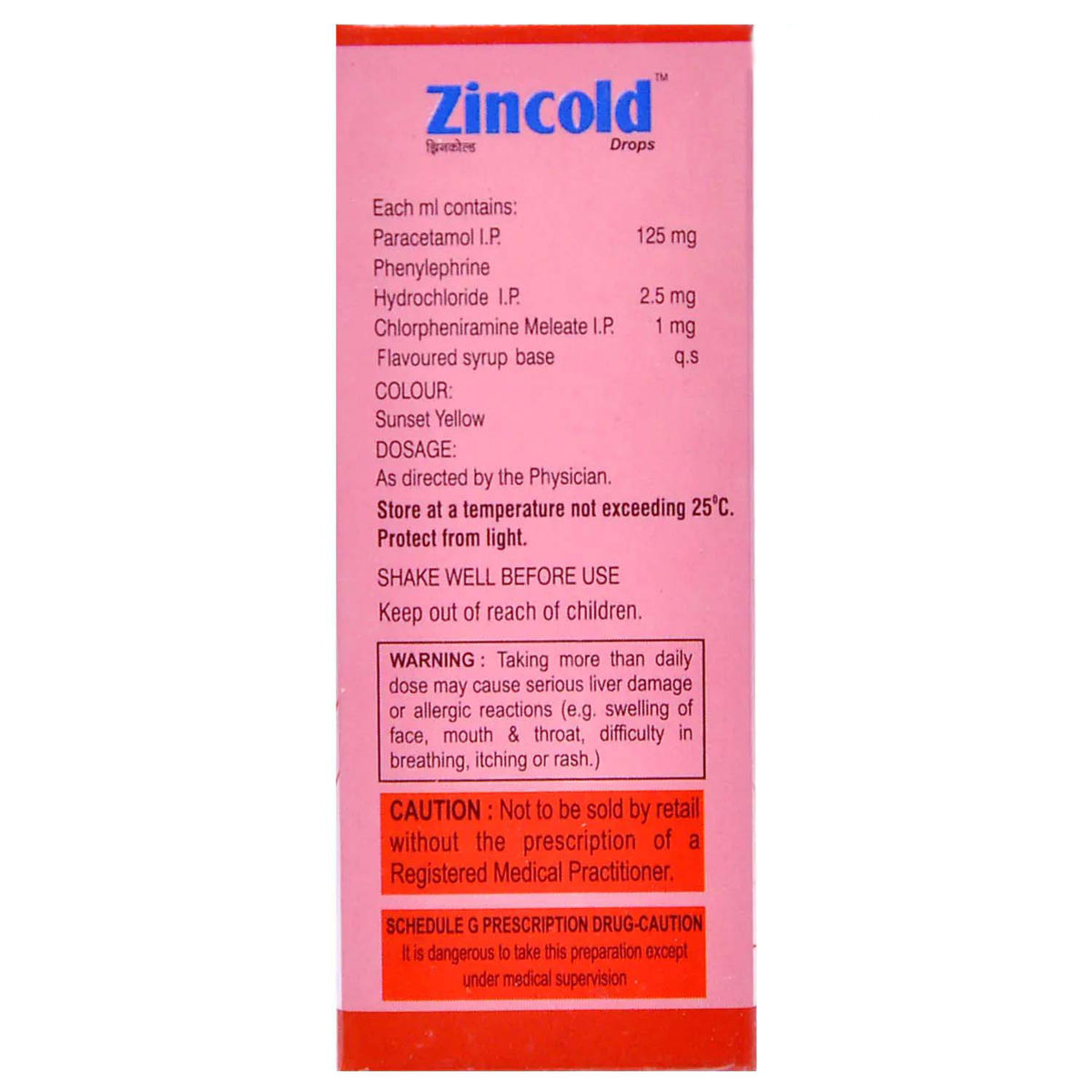 Zincold Drops 15 ml Price, Uses, Side Effects, Composition - Apollo ...