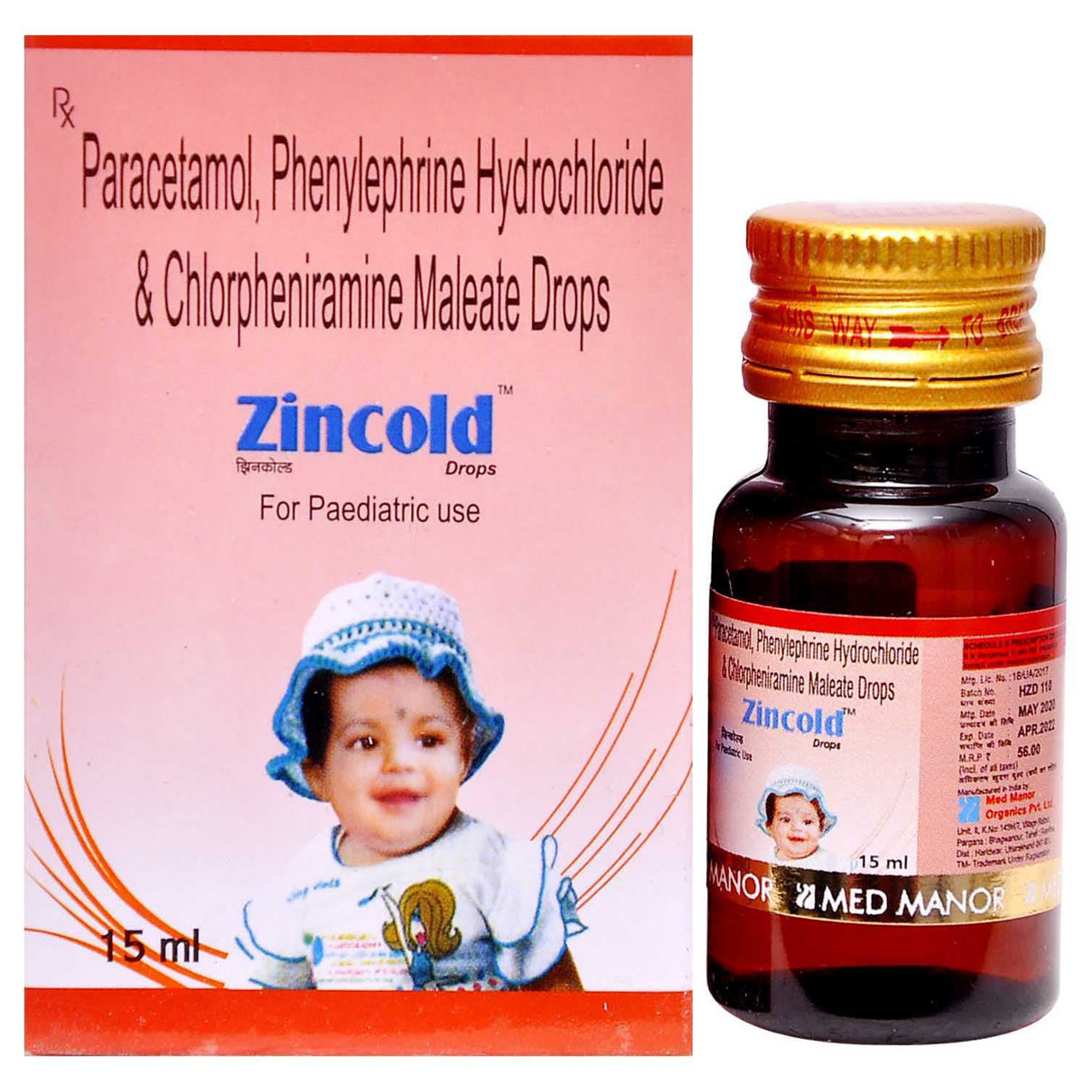 Zincold Drops 15 ml Price, Uses, Side Effects, Composition - Apollo ...