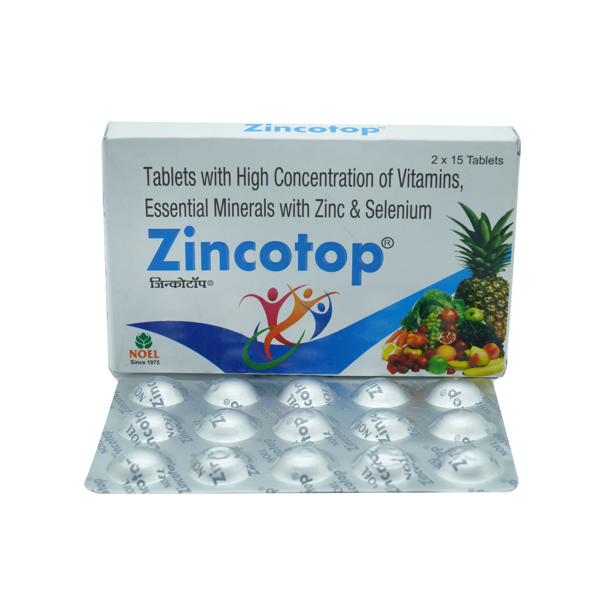 Zincotop Tablet 15's Price, Uses, Side Effects, Composition - Apollo ...