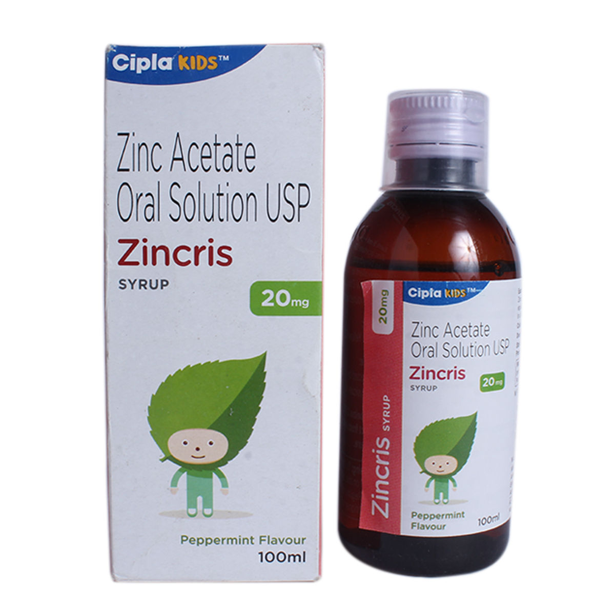 Zincris 20 mg Peppermint Syrup 100 ml Price, Uses, Side Effects ...