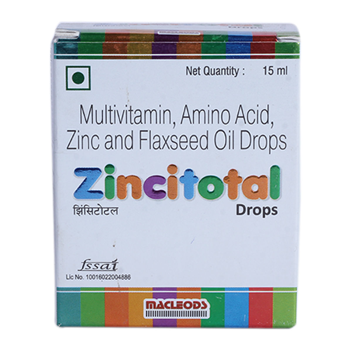 Zincitotal Drops 15ml Price, Uses, Side Effects, Composition - Apollo ...