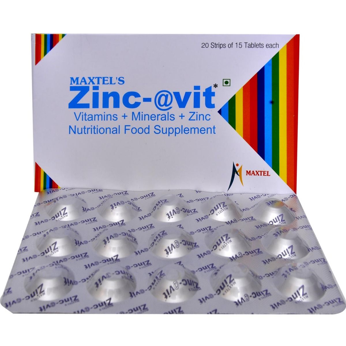 Zinc-@Vit Tablet 15'S Price, Uses, Side Effects, Composition - Apollo ...