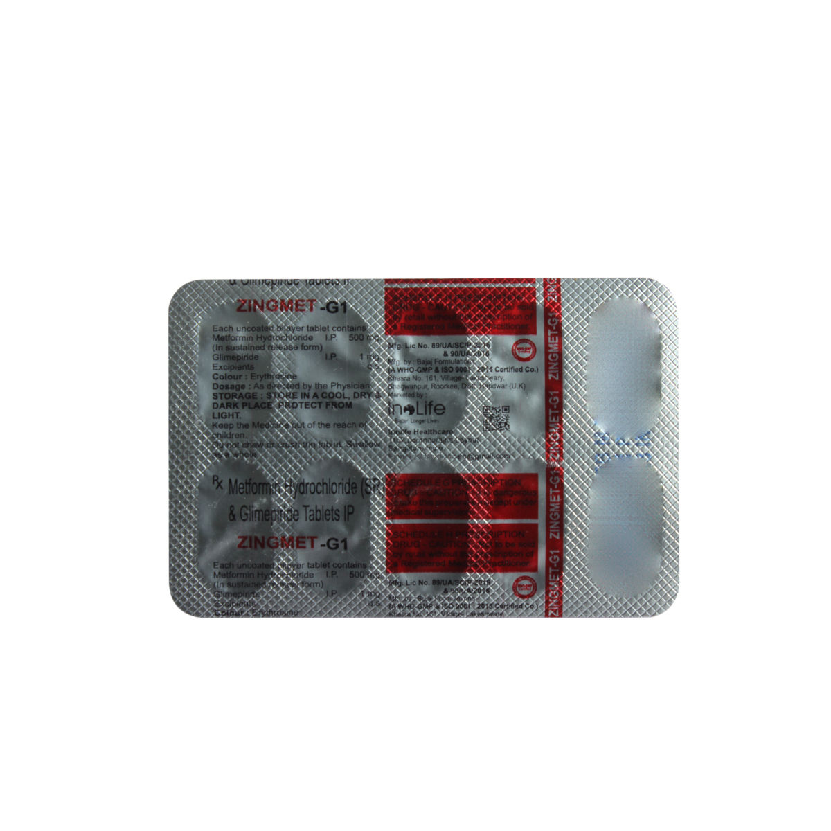 Zingmet-G1 Tablet 10's Price, Uses, Side Effects, Composition - Apollo ...