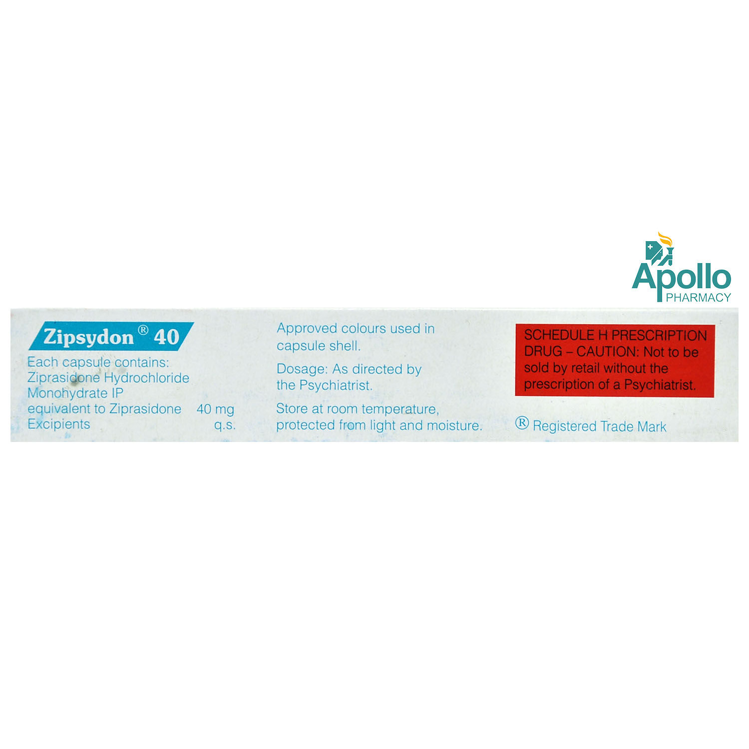 Zipsydon 40 Capsule 10's Price, Uses, Side Effects, Composition ...