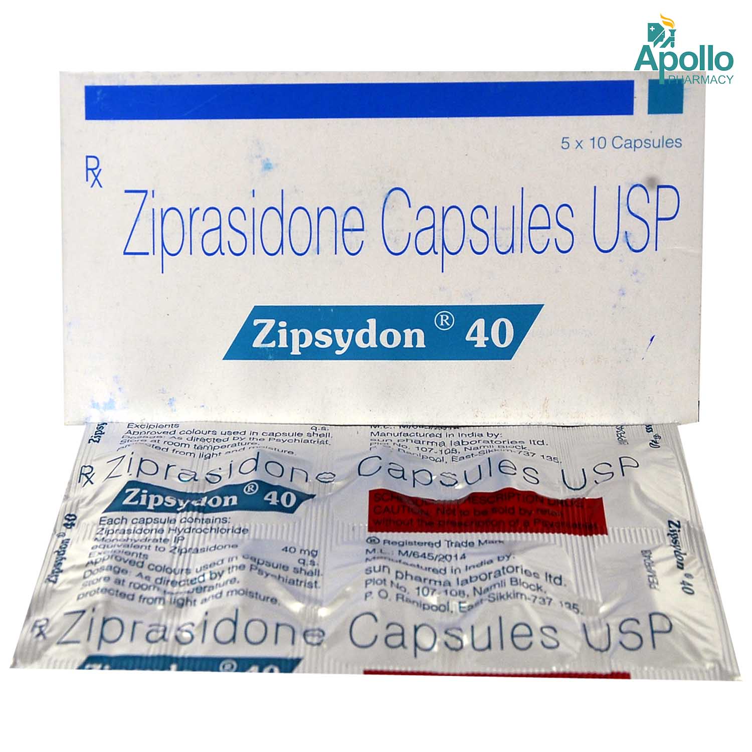 Zipsydon 40 Capsule 10's Price, Uses, Side Effects, Composition ...