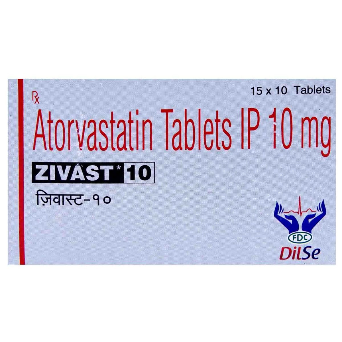 Zivast 10 Tablet 10's Price, Uses, Side Effects, Composition - Apollo ...