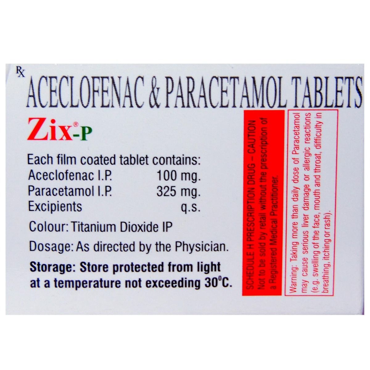 Zix P Tablet 10's Price, Uses, Side Effects, Composition - Apollo Pharmacy