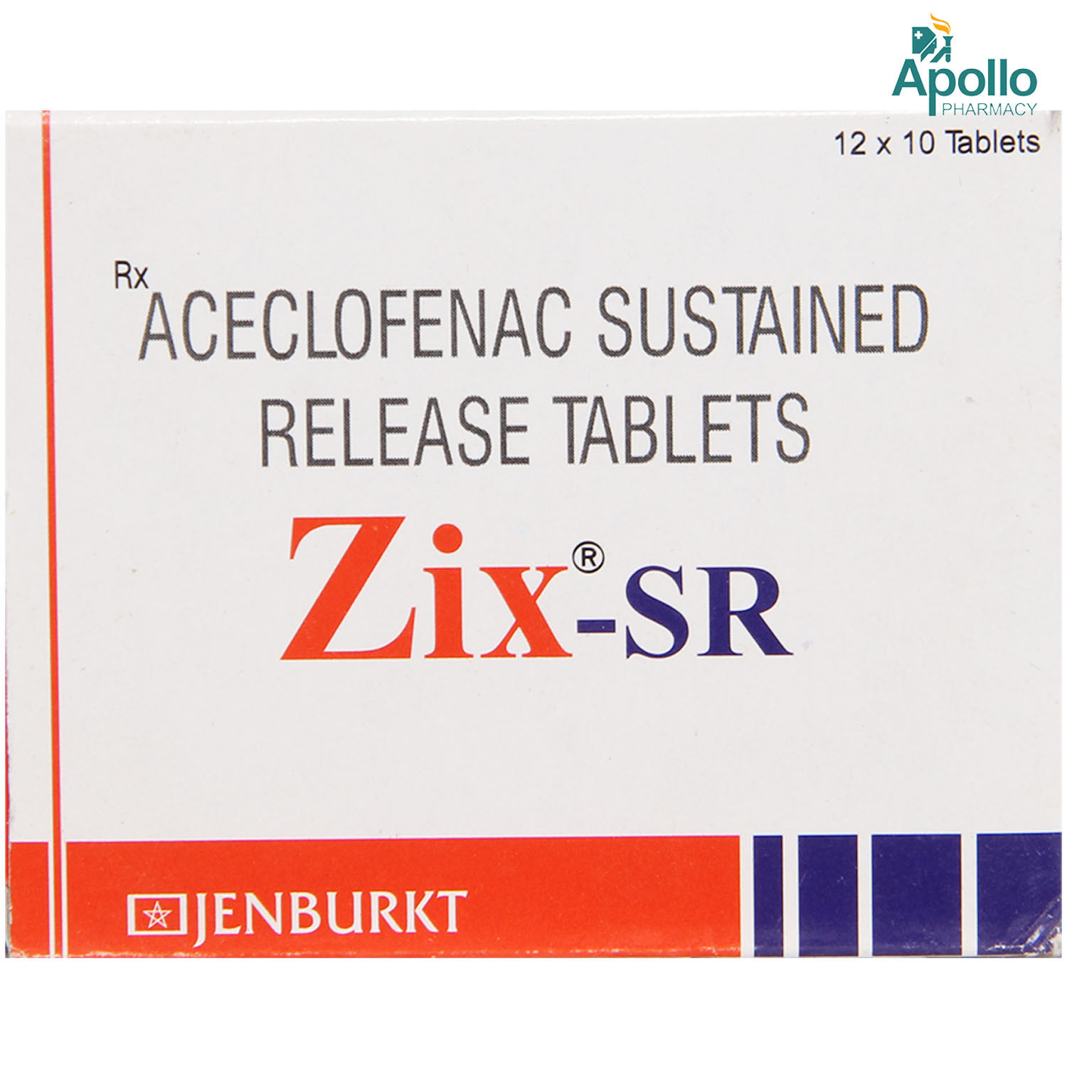 Zix Sr Tablet 10's Price, Uses, Side Effects, Composition - Apollo Pharmacy
