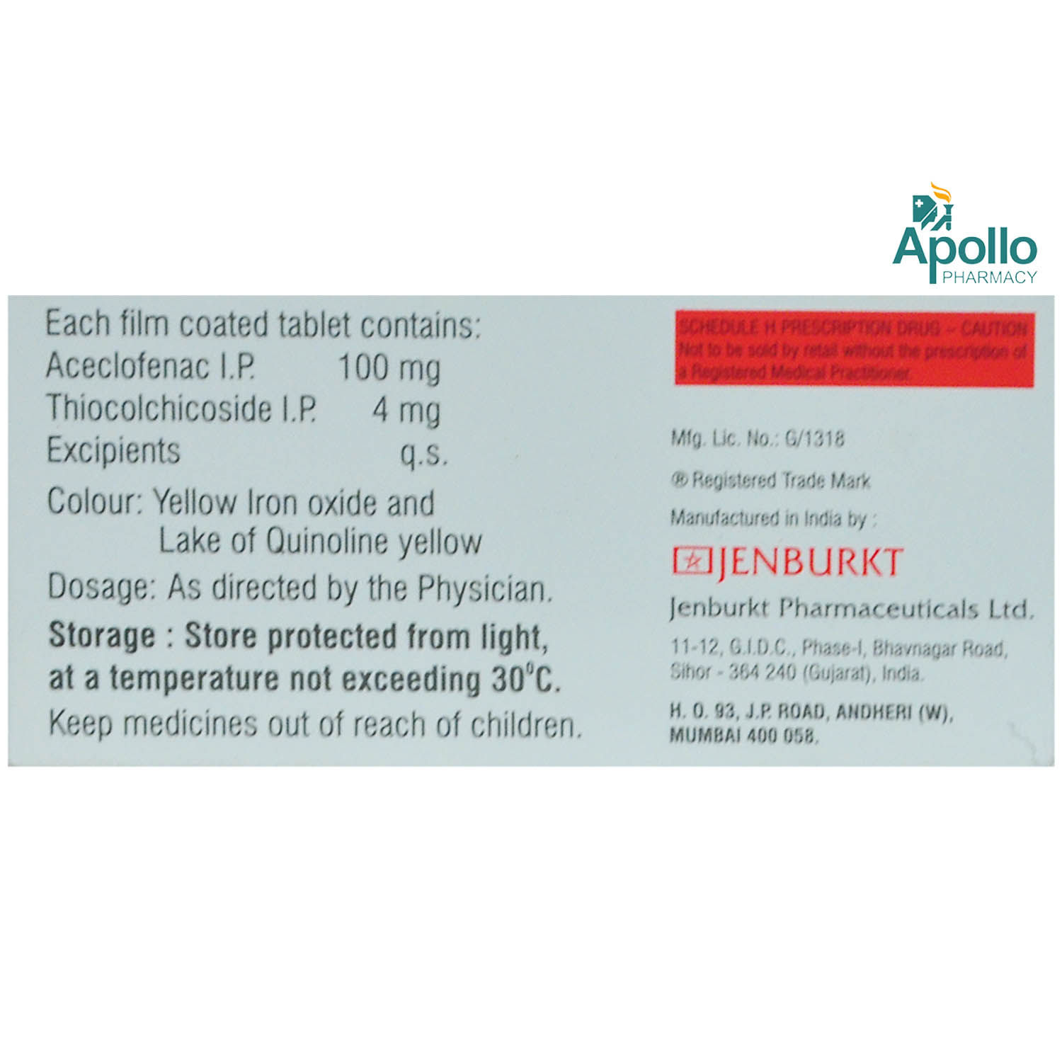 Zix-MR Tablet 10's Price, Uses, Side Effects, Composition - Apollo Pharmacy