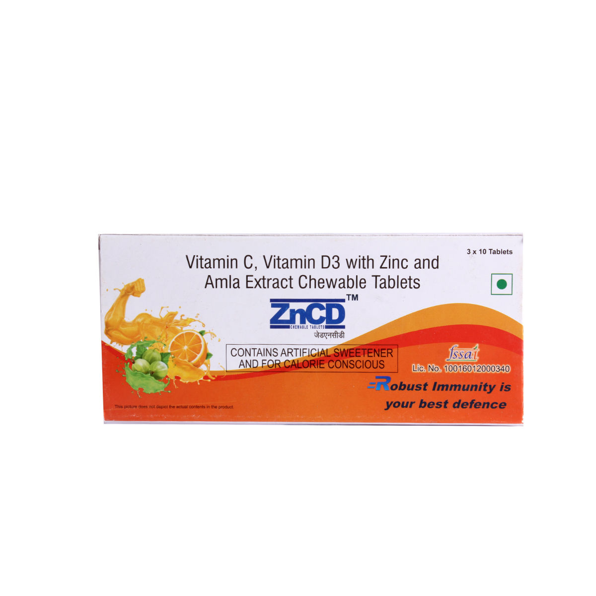 ZNCD ORANGE FLAV CHEW TABLETS 10'S Price, Uses, Side Effects ...