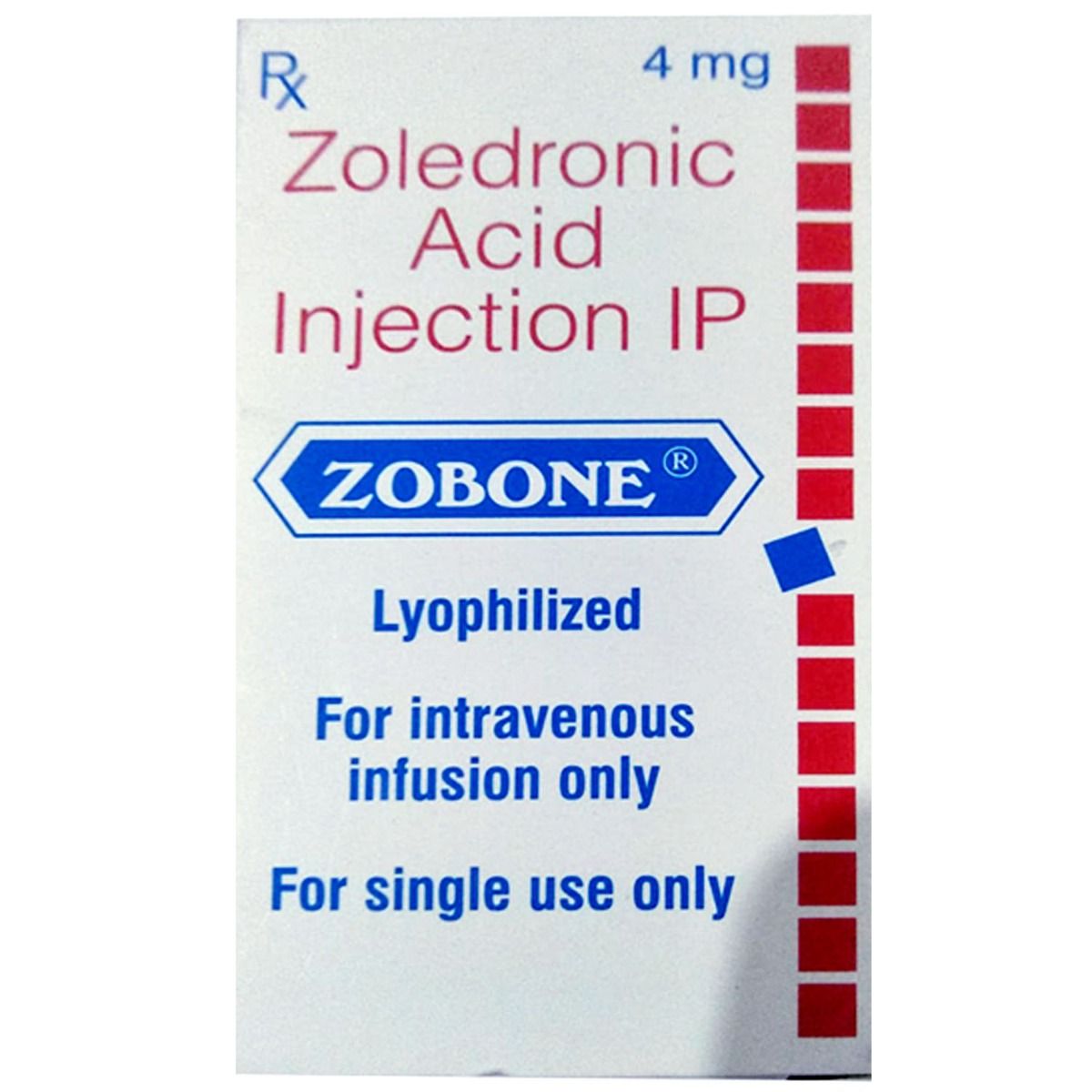 Zobone 4mg Injection Price, Uses, Side Effects, Composition - Apollo ...
